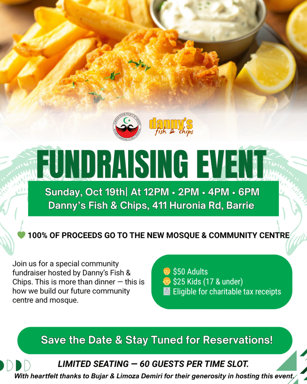Fundraising Event at Danny’s Fish & Chips – 100% of Proceeds to the New ...